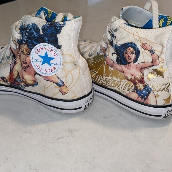 Converse | Shoes | Converse Chuck Taylor Wonder Woman Hi Top Sneaker Dc ...